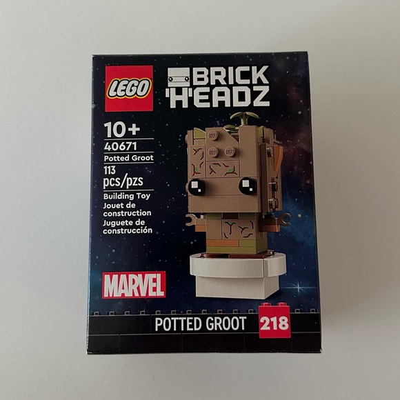Lego | Toys | Lego Brickheadz Potted Groot 467 Marvel Superheroes Set ...